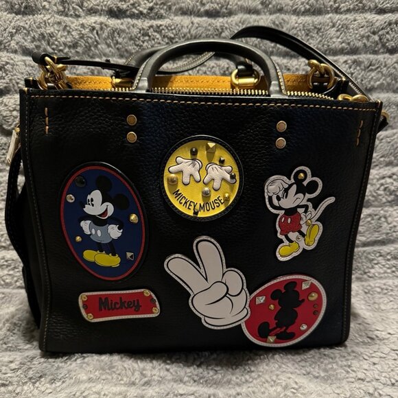 Coach | Bags | Disney X Coach Rogue With Patches | Poshmark